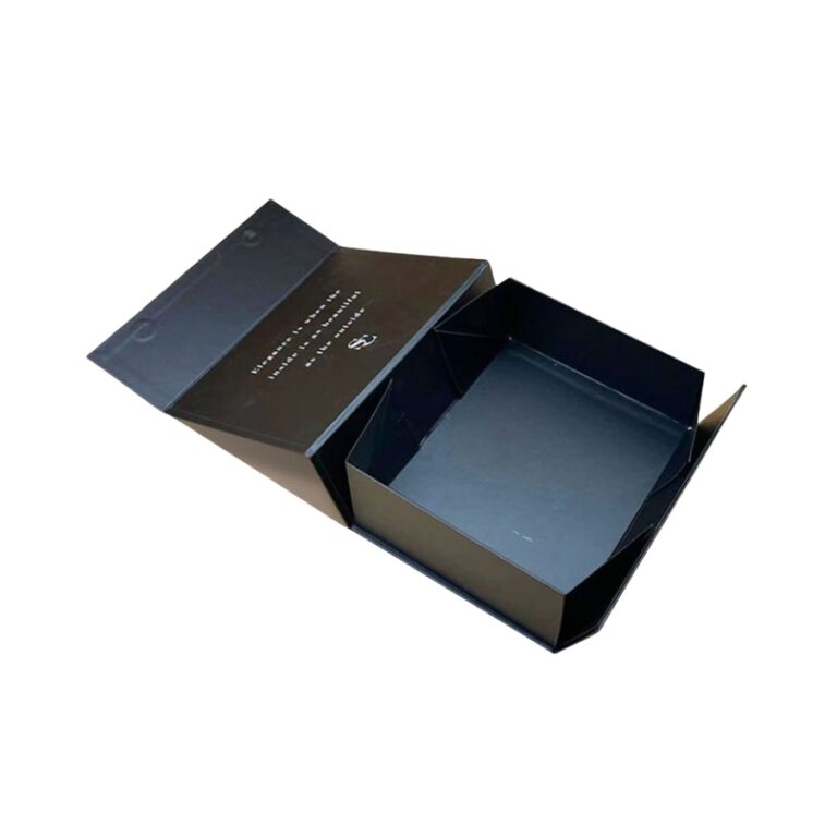 Custom Rigid Magnet Closure Folding Gift Box for Jewelry Gifts