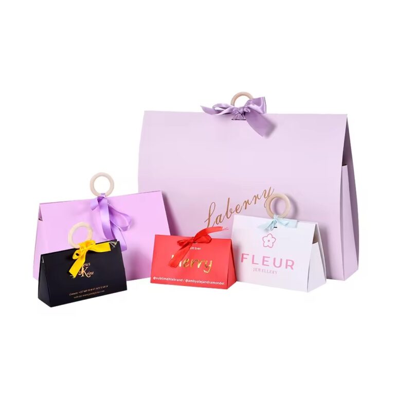 High Quality Paper Gift Bag with Your Logo and Design