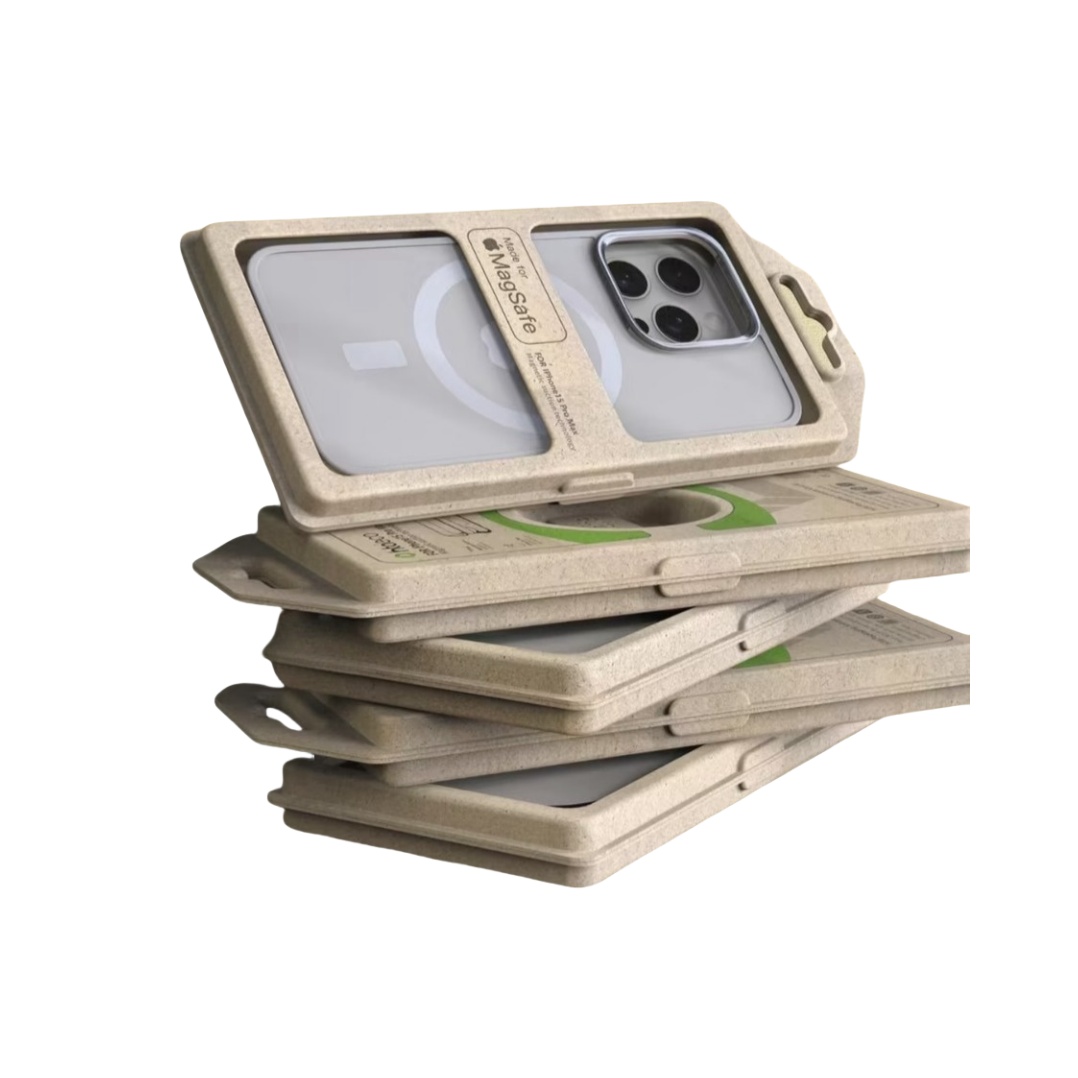 Disposable Biodegradable Degradable Pulp Tray for phone case