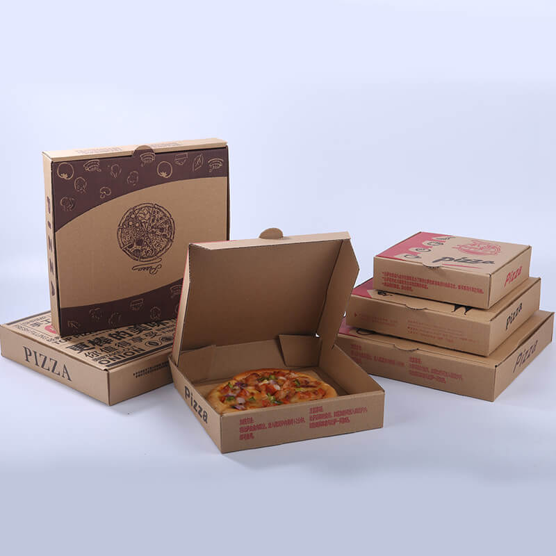 Custom Pizza Boxes with all kinds of sizes